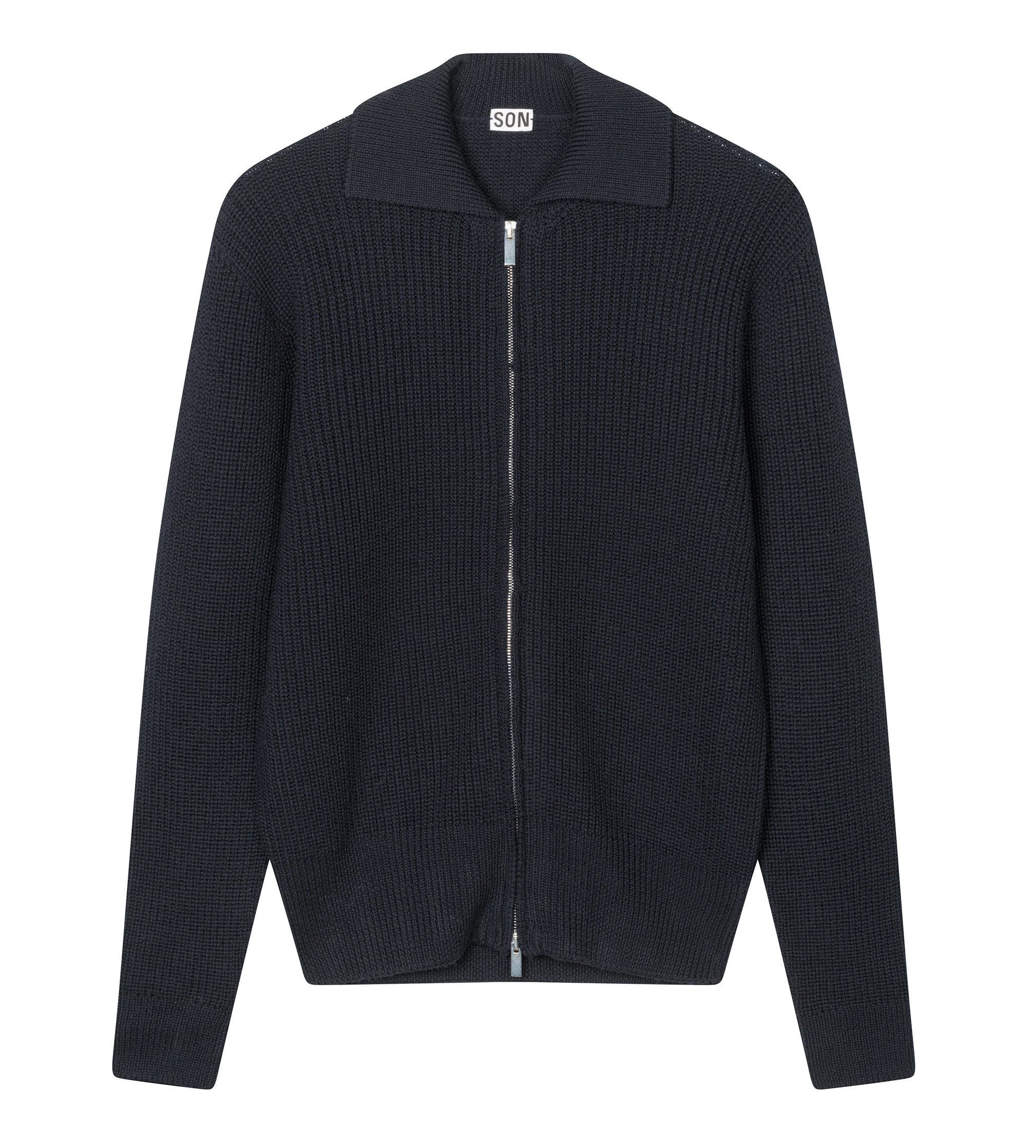 Custom Fitted Heavy Merino Zip Sweater | Son of a Tailor