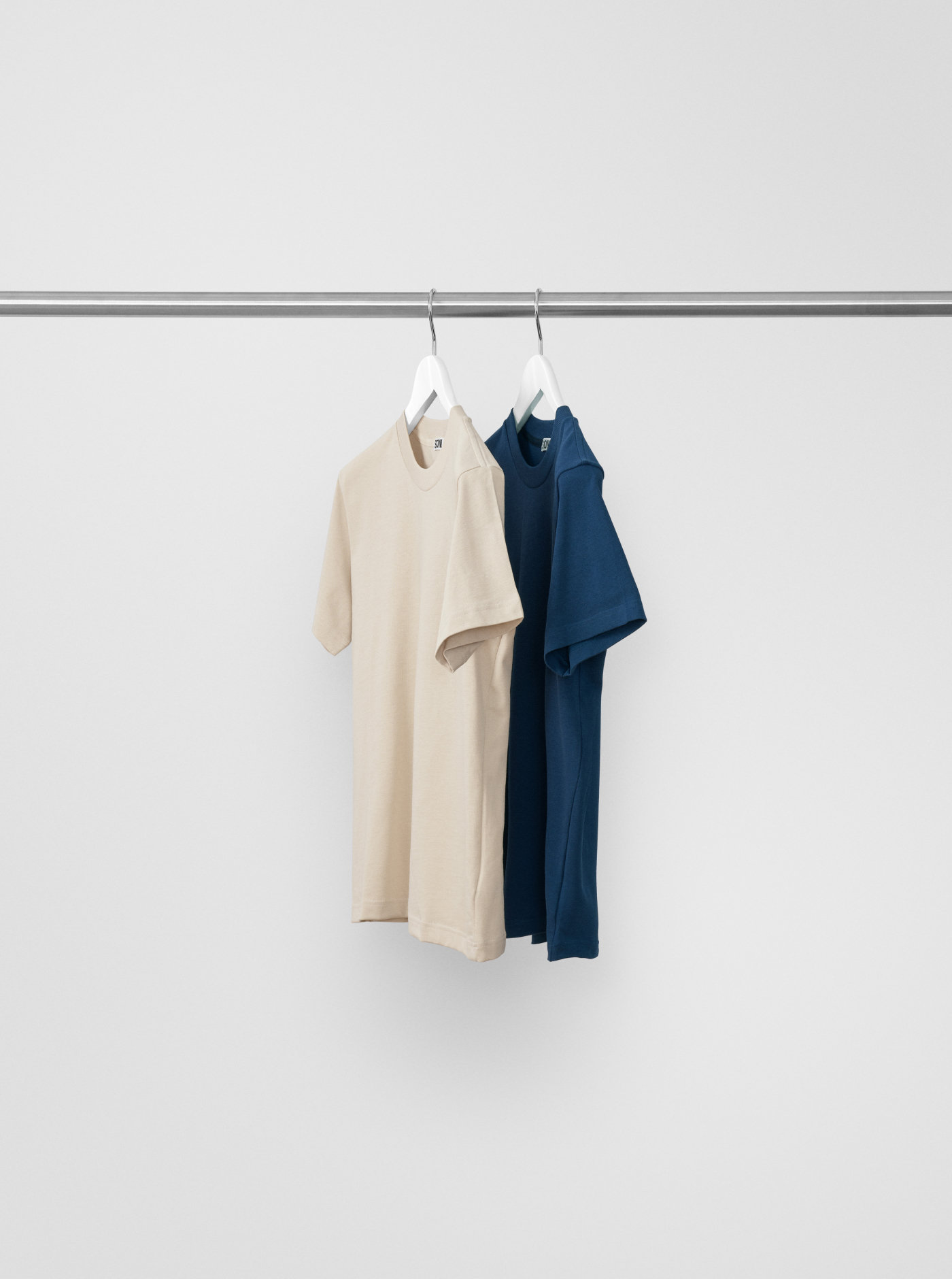 Custom Fitted Wool Hi-Neck T-Shirt Black | Son of a Tailor